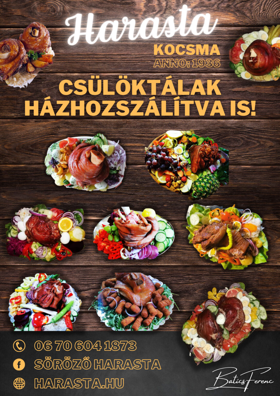 Harasta Kocsma – Tatabánya, alapítva: 1936-ban